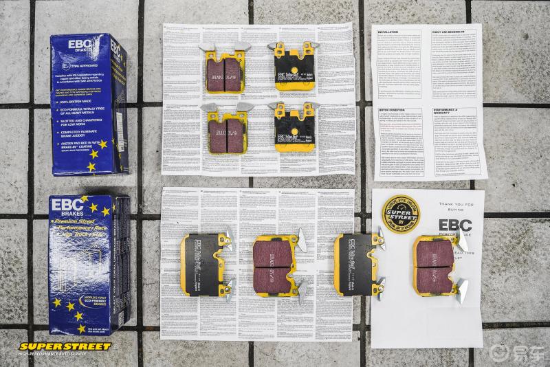 宝马3系 F35更换EBC黄皮刹车片_宝马3系社区_易车社区