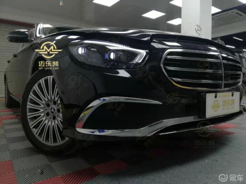 2021款奔驰E300L改装原厂LED几何大灯，功能效果怎么样？_奔驰E级社区_易车社区