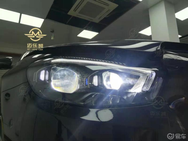 2021款奔驰E300L改装原厂LED几何大灯，功能效果怎么样？_奔驰E级社区_易车社区