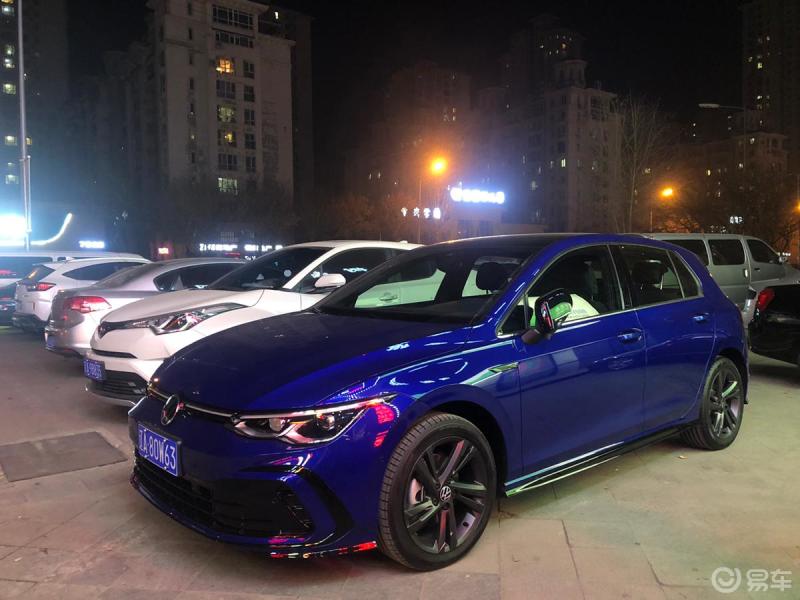 高尔夫8R-Line星际蓝_高尔夫社区_易车社区