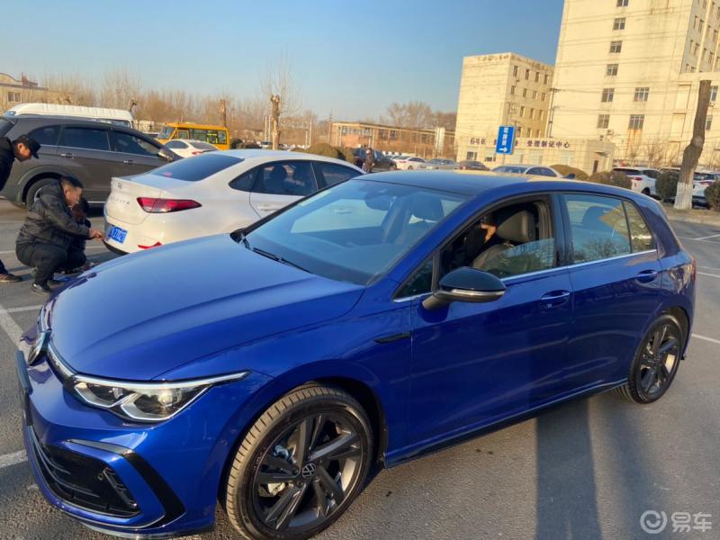 高尔夫8R-Line星际蓝_高尔夫社区_易车社区