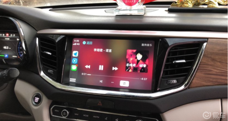 广汽传祺GS7/GS8中控升级，实现CarPlay和三屏互联_传祺GS8社区_易车社区