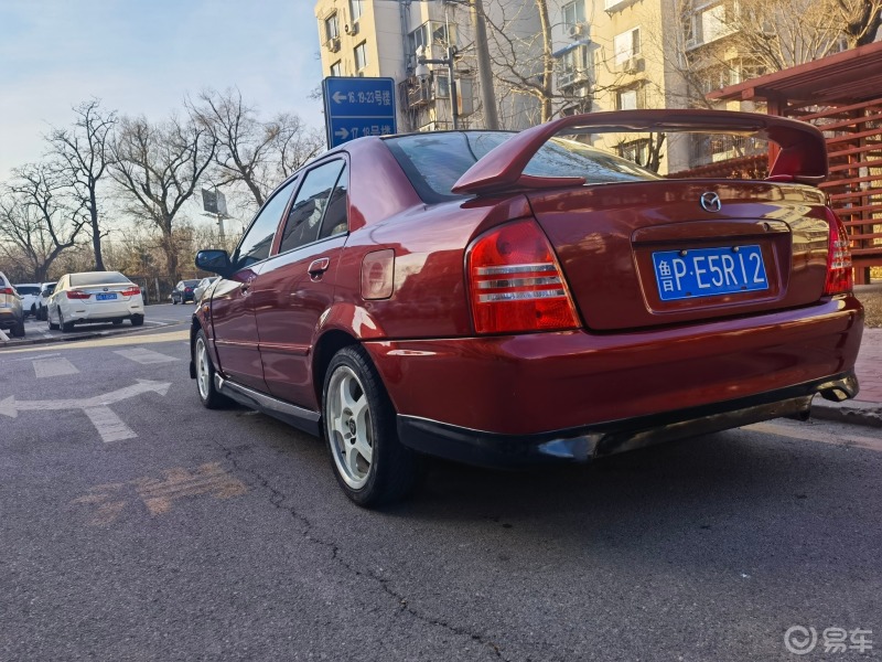 #马自达323玩车档案#西安车友会报名·RX323魂动红 06年马自达323，_undefined_易车社区