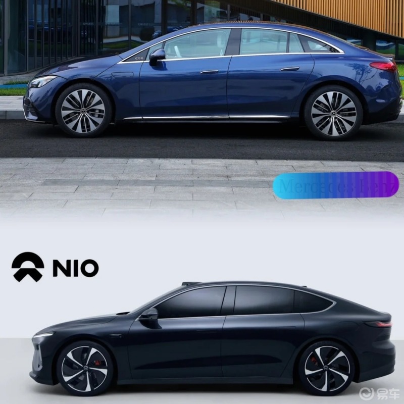 蔚来ET7，奔驰EQE能掰手腕吗?_undefined_易车社区