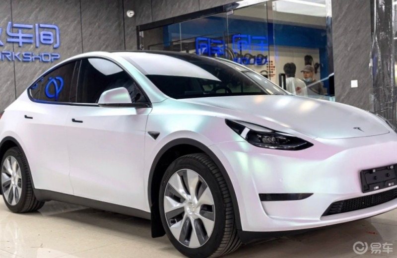 Model Y｜仙气百变的白色叫曙光白_Model Y社区_易车社区
