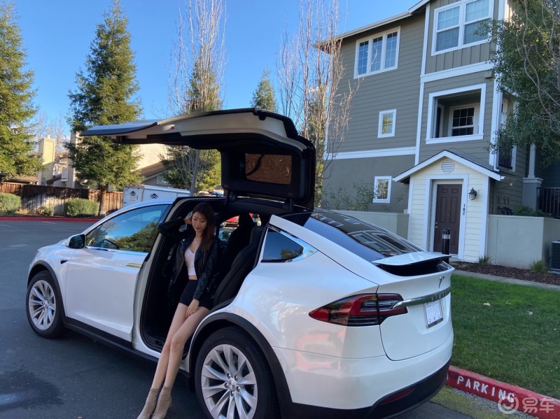 喜提新车tesla model x🚗_美女合集社区_易车社区
