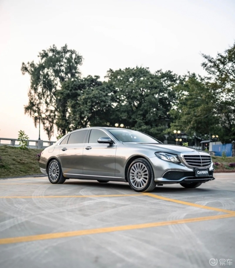 奔驰E300L+液态金属银，就好看两个字☺️_奔驰E级社区_易车社区