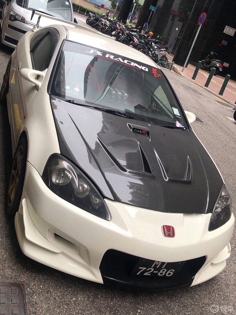 澳门街拍本田DC5_美女合集社区_易车社区