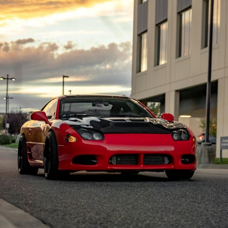 三菱3000GT，我很好奇，前面车牌挂哪_综合社区_易车社区