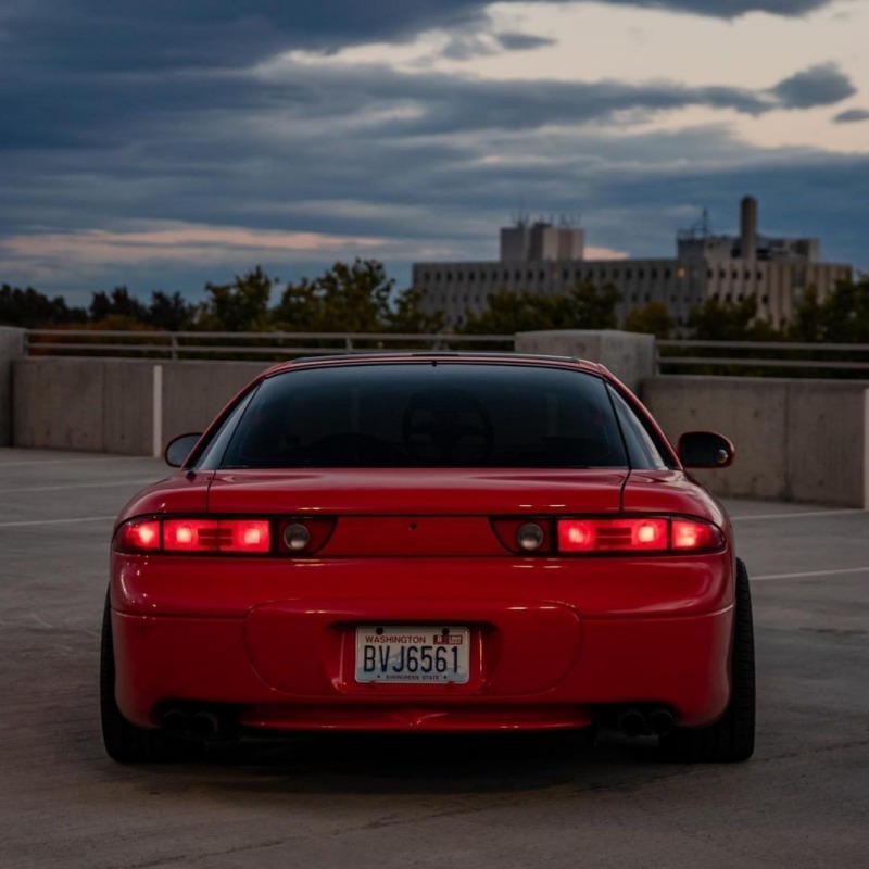 三菱3000GT，我很好奇，前面车牌挂哪_综合社区_易车社区