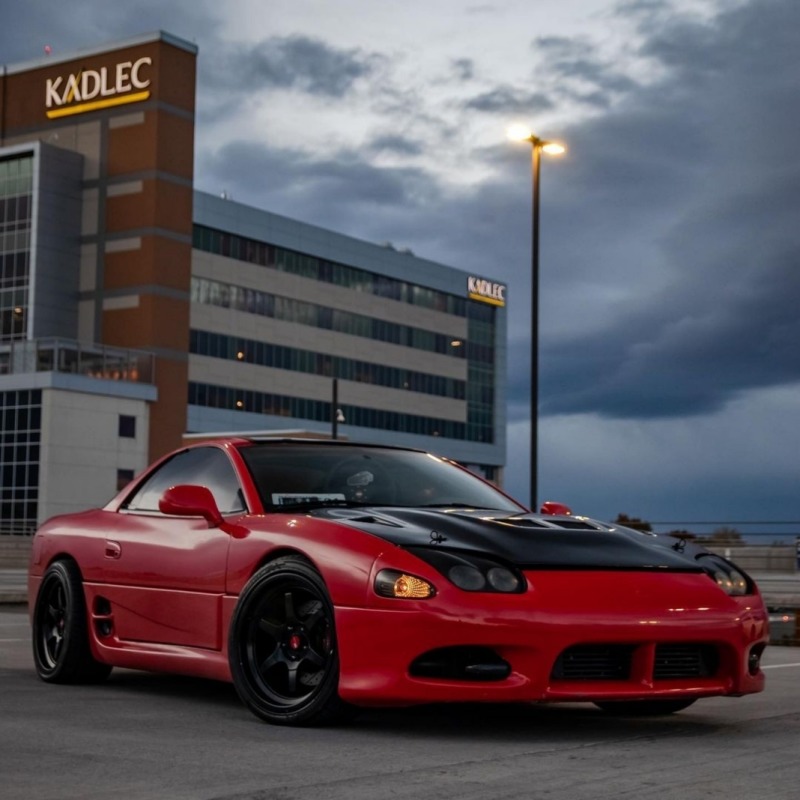 三菱3000GT，我很好奇，前面车牌挂哪_综合社区_易车社区