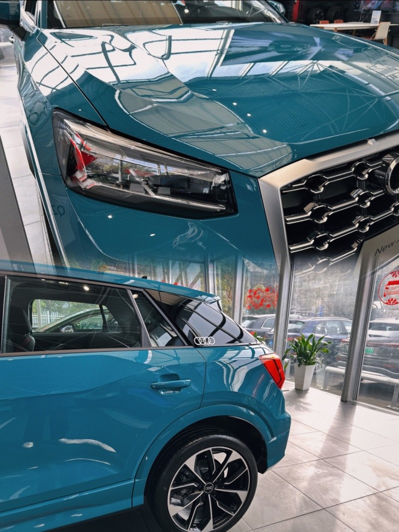 小姐姐们最理想的车凯拉什蓝Q2L_奥迪Q2L社区_易车社区