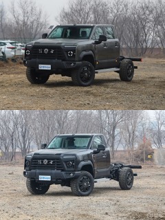 【东风猛士MS6006.7T双排底盘旗舰版 6座】报价_图片_-参数_易车