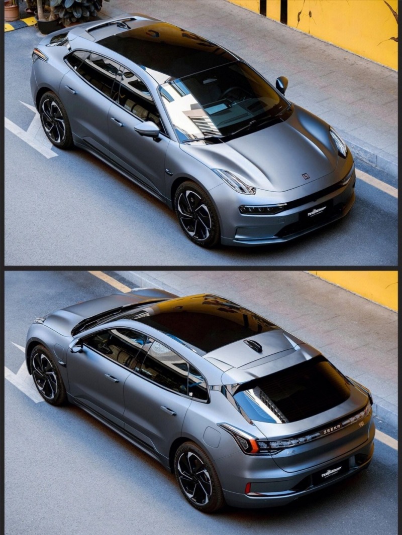 幻彩灰蓝ZEEKR 001 哑面_ZEEKR 001社区_易车社区