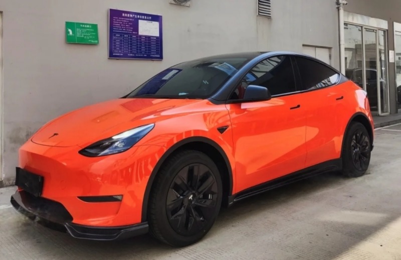 model y 烈焰橙_Model Y社区_易车社区