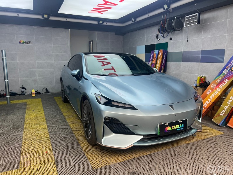 深蓝sl03改色液态索玛托蓝_深蓝SL03社区_易车社区